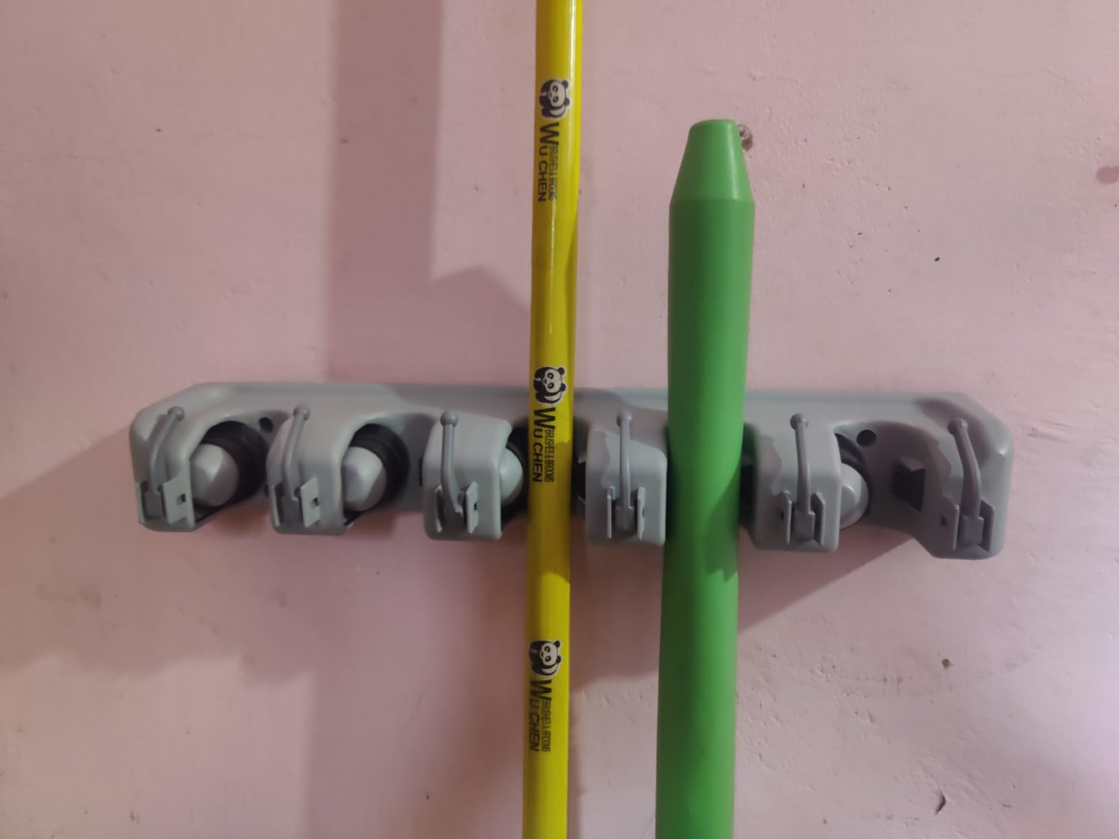 CELLOTA Mop and Broom Holder; Upgraded with Effective Strong Holding 5 ...