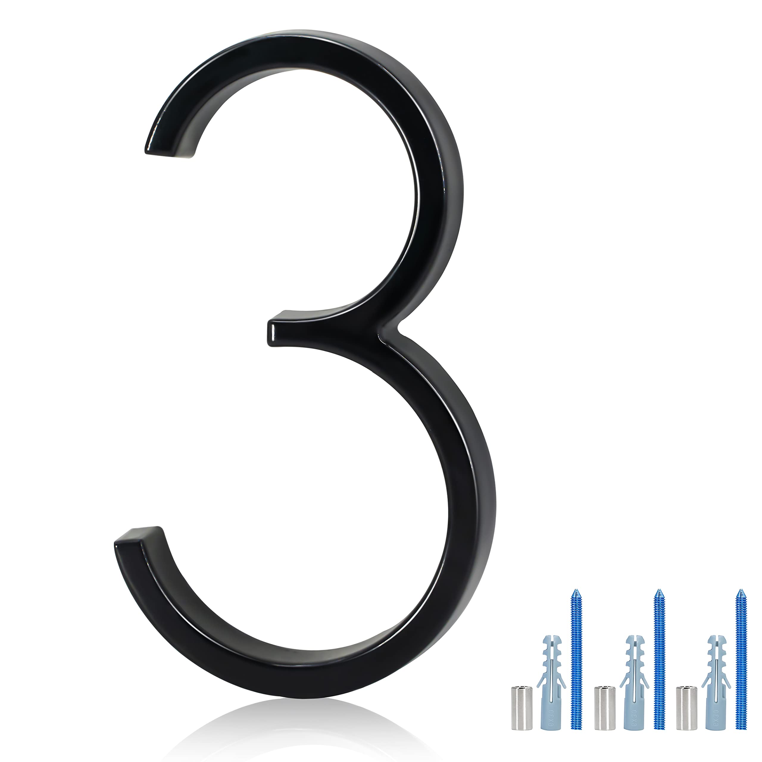 Modern Metal House Numbers