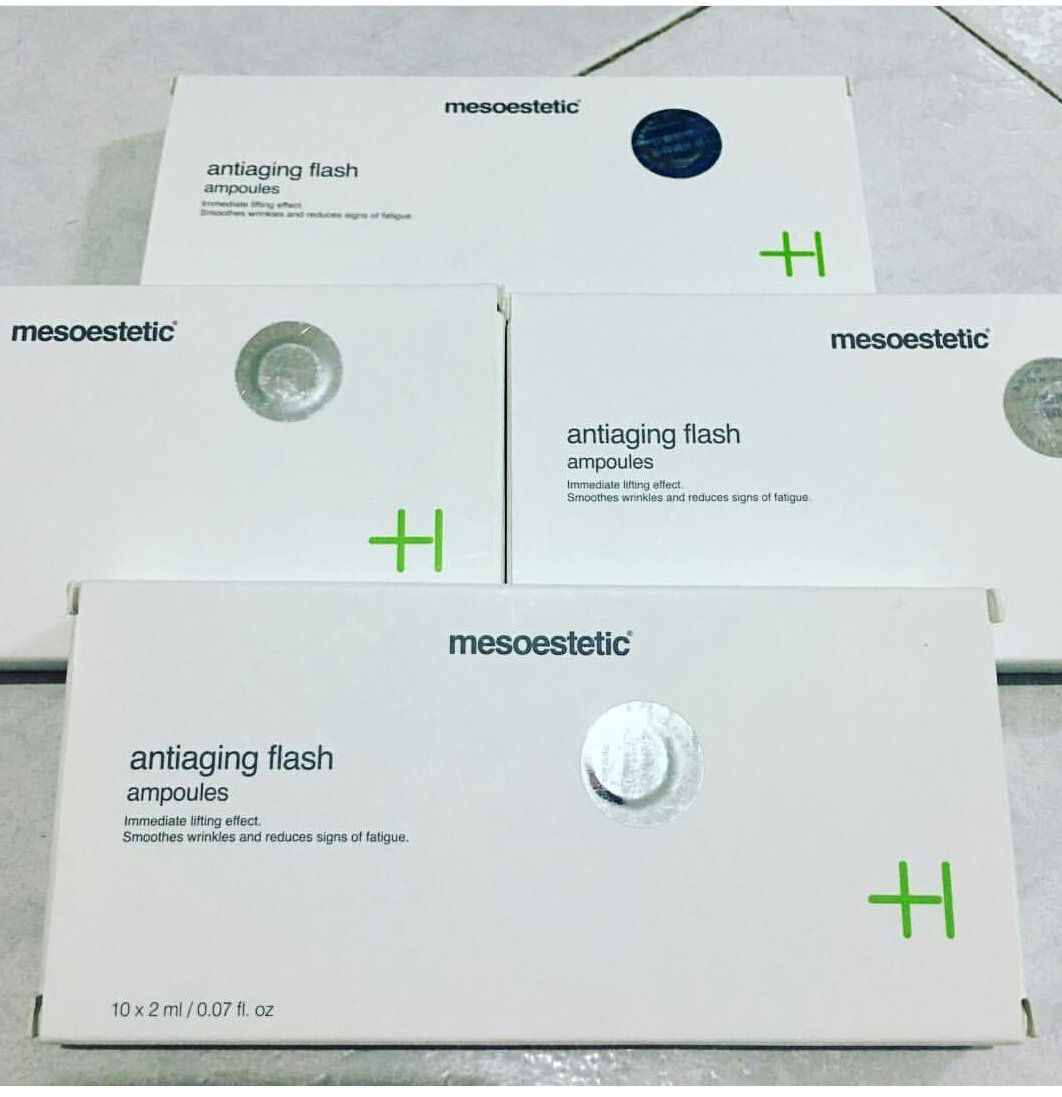 Mesoestetic Anti-aging Flash Ampoules - 10 Boxes Nepal | Ubuy