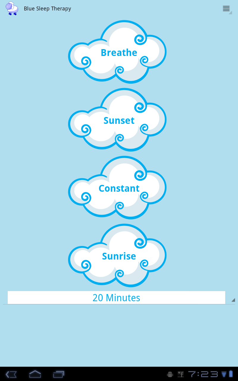 Blue Sleep Therapy - App on Amazon Appstore