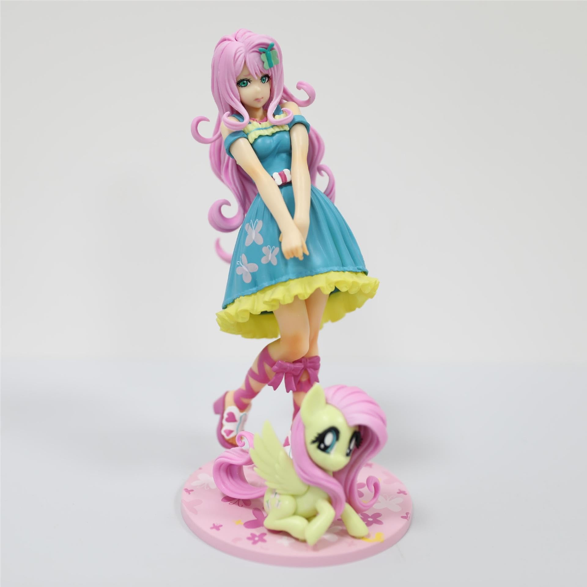LIRUOXI for My Little Pony FlutterShy Figure Handmade PVC Anime Cartoon ...