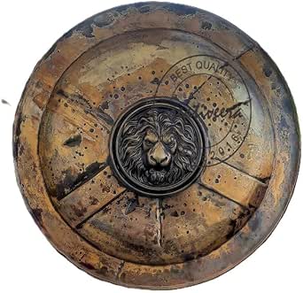 Amazon.com: Medieval Spartan 300 Shield Customize Lion Face 300 Spartan ...