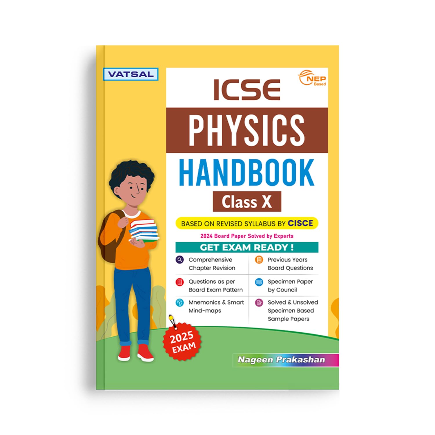 Amazon.in: Buy VATSAL ICSE Board Handbook Physics for Class 10 (2024-2025 EXAMINATION) Book ...