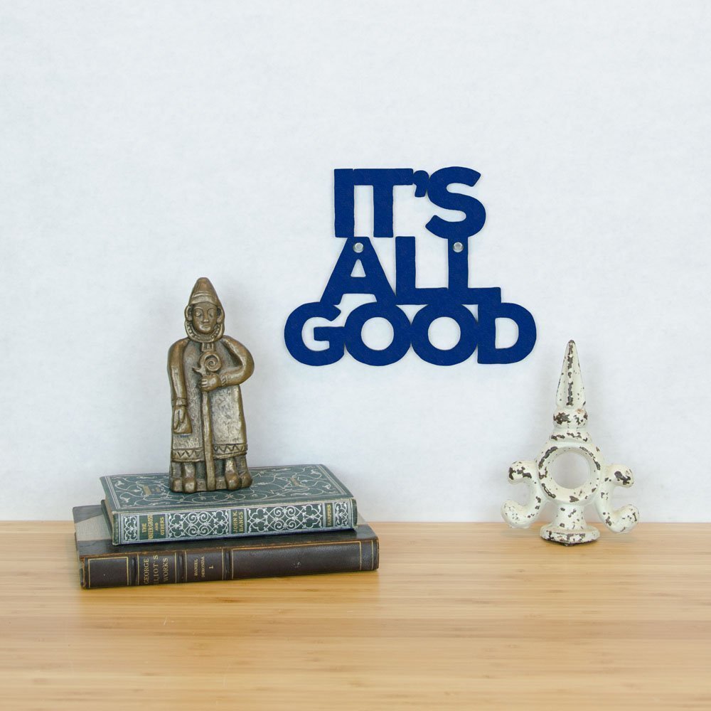 Amazon.com: It's All Good Sign - Handmade Wood Decor For The Home ...