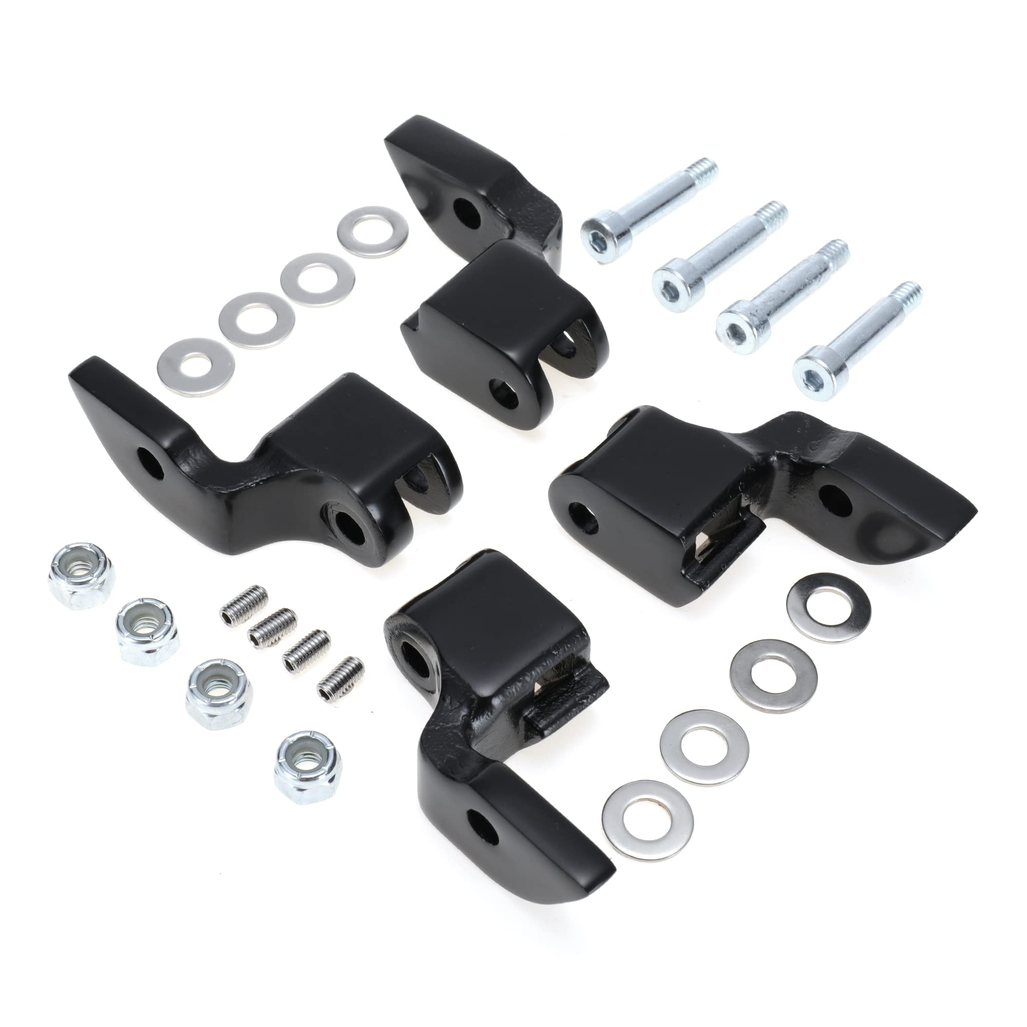 Amazon.com: MoKitDora Driver Floorboard 1" Relocation Brackets Foot Control Extension Component ...