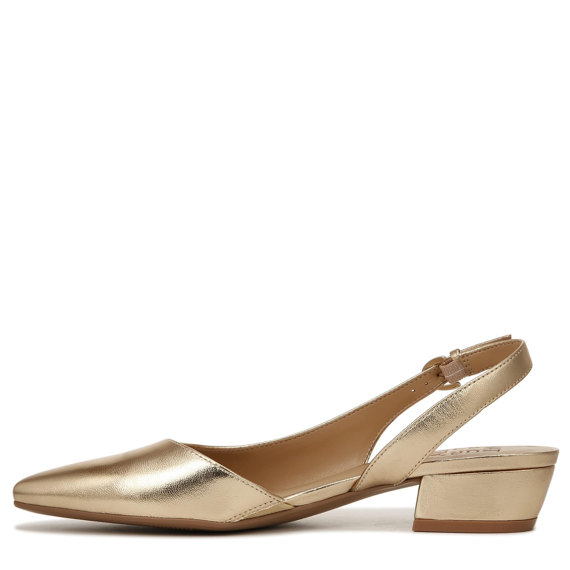 Snapklik.com : Naturalizer Womens Banks Slingback Low Heel Pointed Toe ...