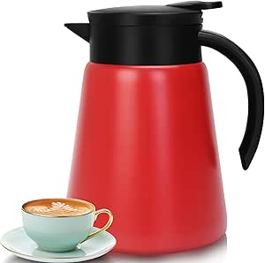 Amazon.com: Tgvasz 27Oz Thermal Coffee Carafe for keeping hot, Carafe for hot liquid, Airpot ...