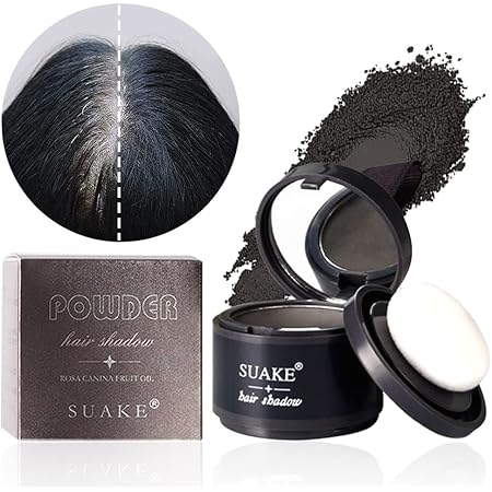 Amazon.com: Hairline Powder(Gray) Hair Root Dye, Instantly Hair Color ...