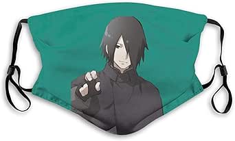 Amazon.com: Naruto Sasuke Anime Mouth Cover Bandanas for Outdoor Hiking ...