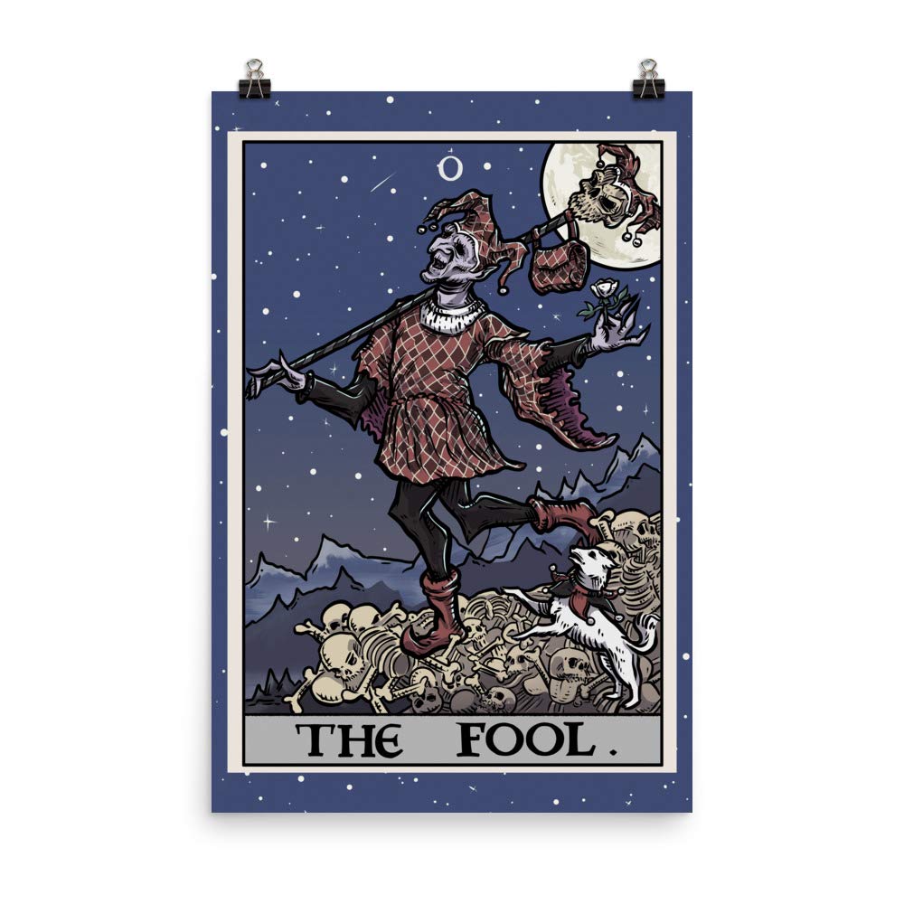 Modern Fool Tarot Card