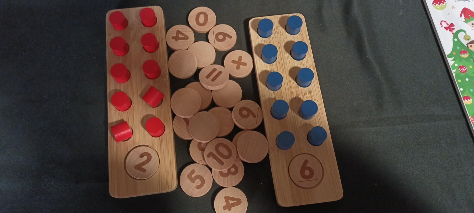 Jouet Mathématiques Montessori, Jeux Éducatif Mathématiques, Jeu en ...