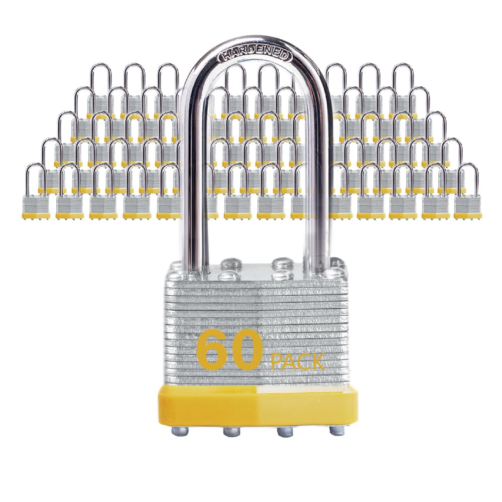 Snapklik.com : XanHen Keyed Alike Laminated Steel Padlocks