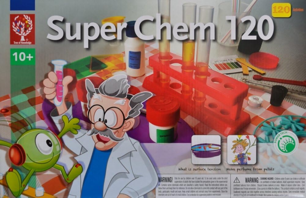 Amazon.com: Edu-Toys Power Tech Super Chem 120 : Toys & Games