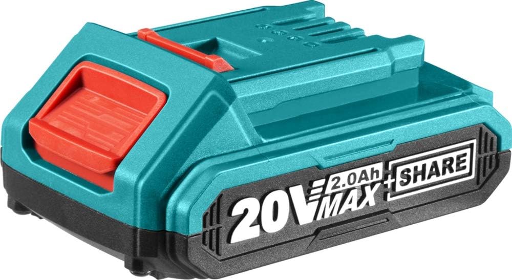 TOTAL Tools P20S Lithium Battery TFBLI2001: 20V 2Ah with Charge Level ...