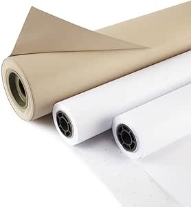 Amazon.com: 10 Yards of Manila Pattern Paper + 30 Yards of Alpha ...