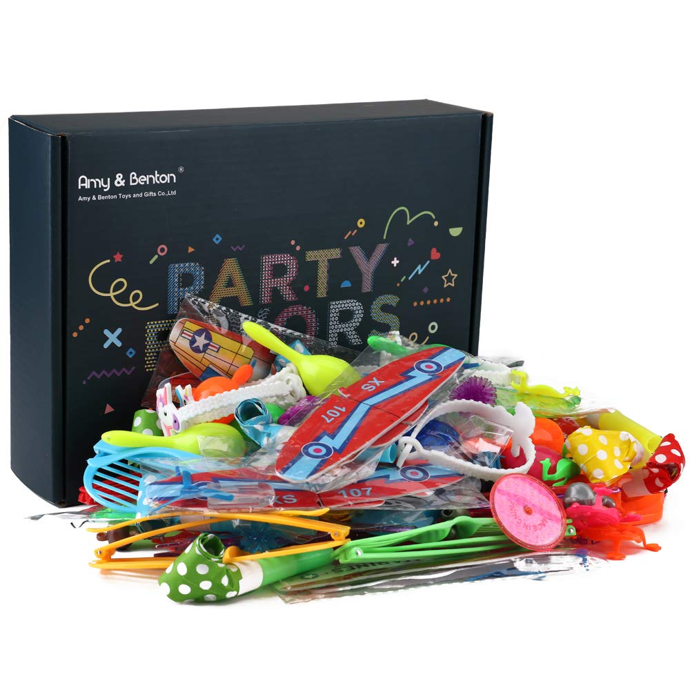 Buy Amy&Benton 200PCS Kids Birthday Party Favors Prizes Box Toy ...