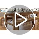Amazon.com - Flash Furniture Hercules Commercial Grade Farmhouse Dining ...