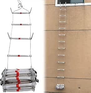Amazon.co.jp: Evacuation Ladder, Rope Ladder, Emergency Response ...