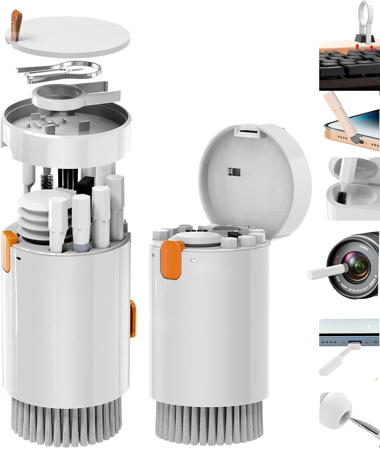 Amazon.co.jp: Thalia Smile 20-in-1多機能クリーニングツール キーボード、パソコン、スマホ、Airpods ...