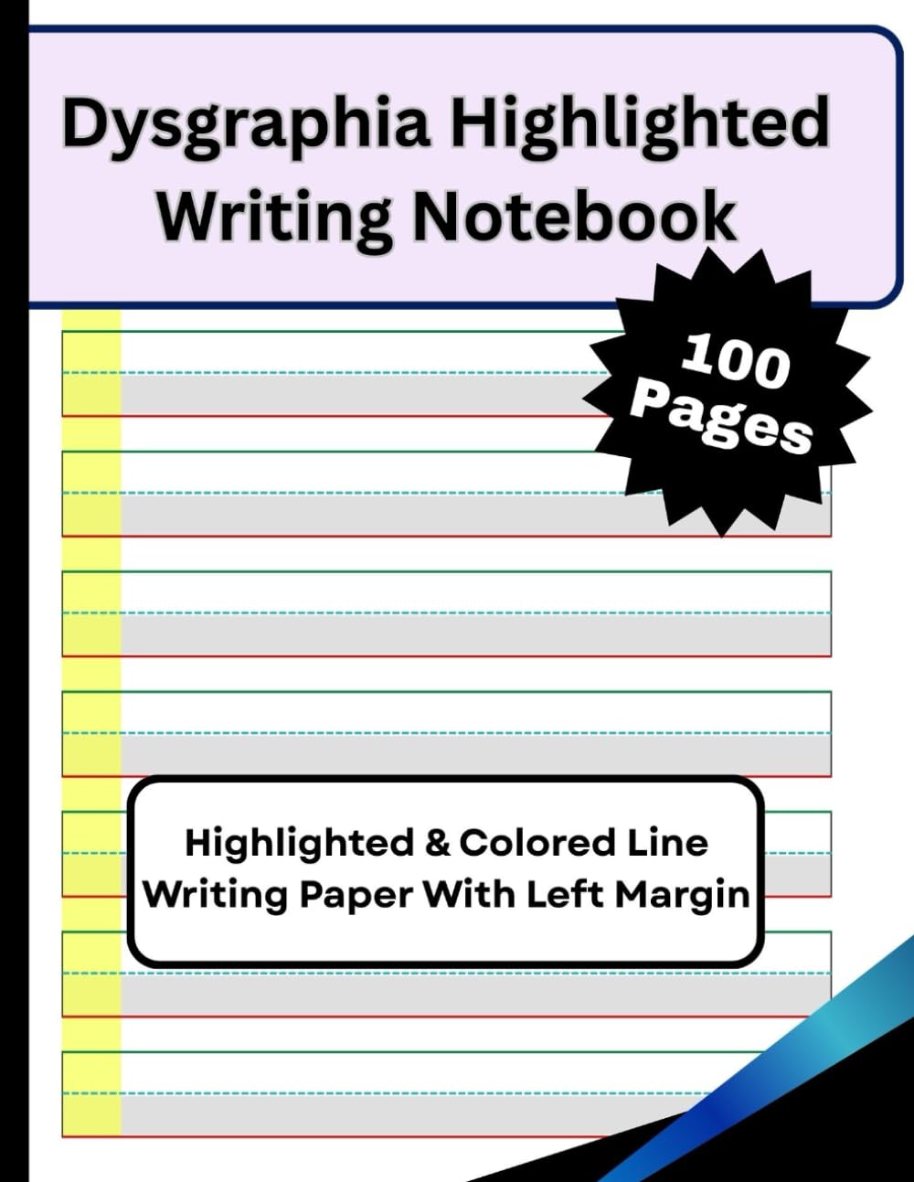 Dysgraphia Writing Paper: Adaptive Highlighted Handwriting Practice ...