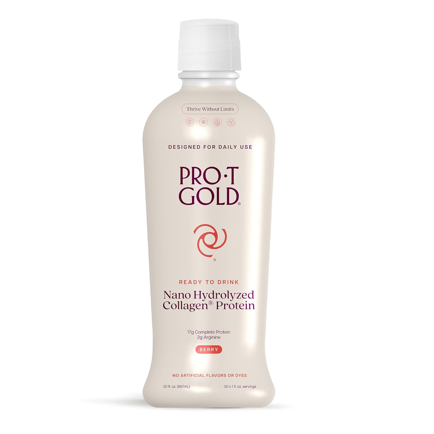 Amazon.com: ProT Gold Liquid Collagen Protein Shot, 17g Clear Protein ...