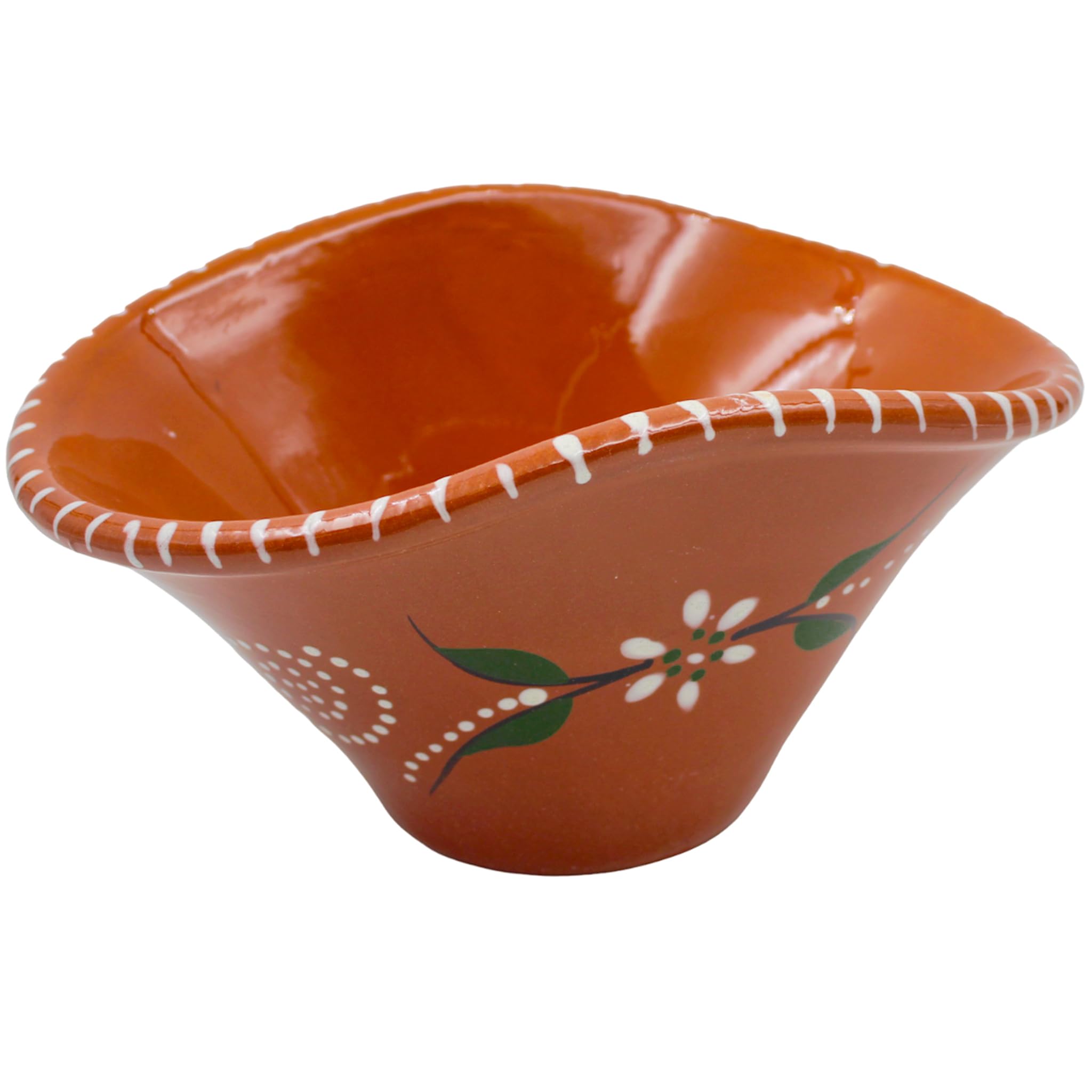 Amazon.com: Hand-Painted Terracotta Rice Cooking Pot - Traditional ...