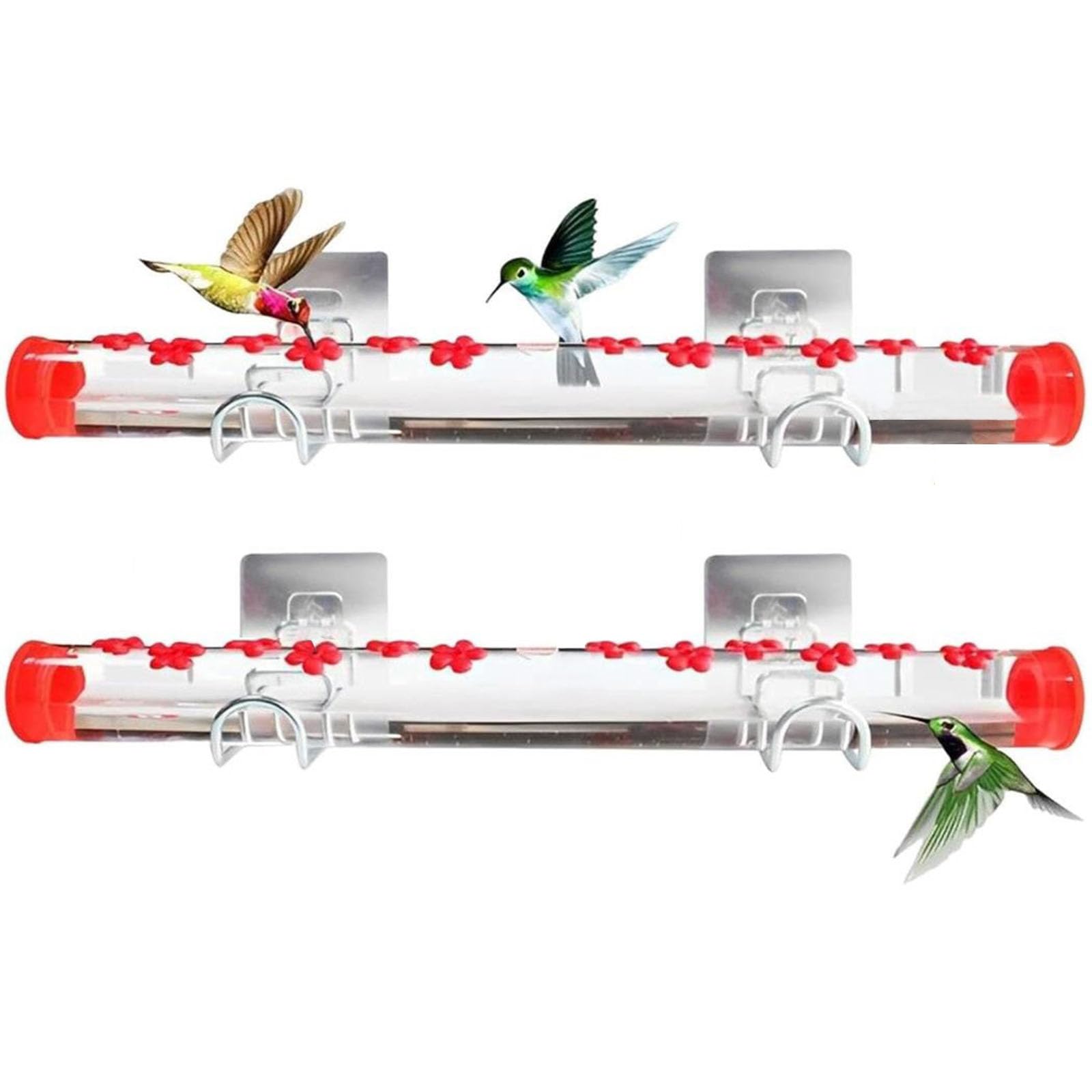 Snapklik.com : Window Hummingbird Feeder, Acrylic Bird Feeder Window ...