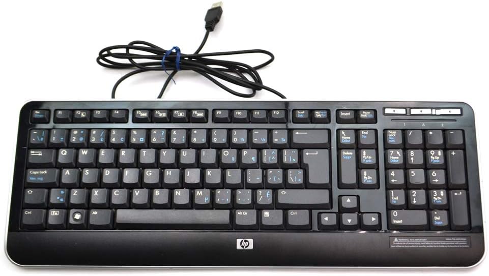 Amazon.com: HP OMNI PAVILION SERIES FRENCH CANADIAN USB WIRED KEYBOARD ...