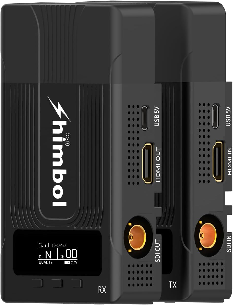 Amazon.com: Shimbol ZO600S 1080P60 SDI+HDMI Wireless Video Transmitter ...