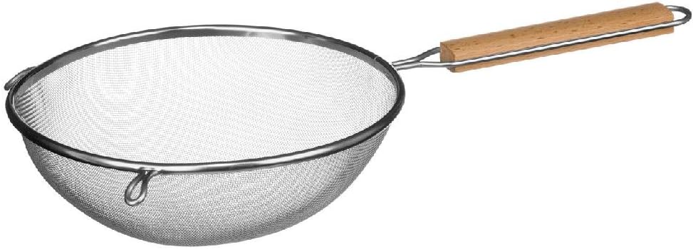 Amazon.com: Sieve Stainless Steel/Wooden Handle - HP189522 : Everything ...