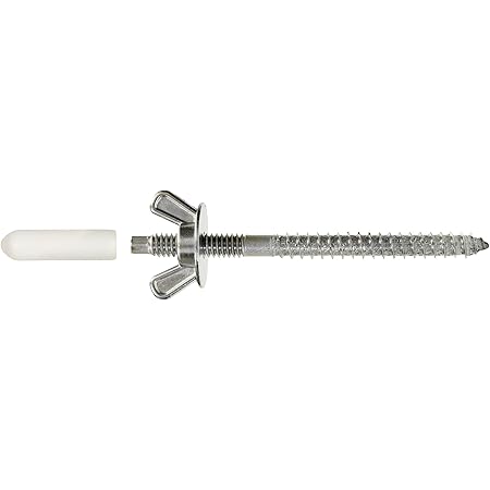 Hurricane Shutter Hardware Kit with Stainless Steel Hanger Bolts, Nuts ...