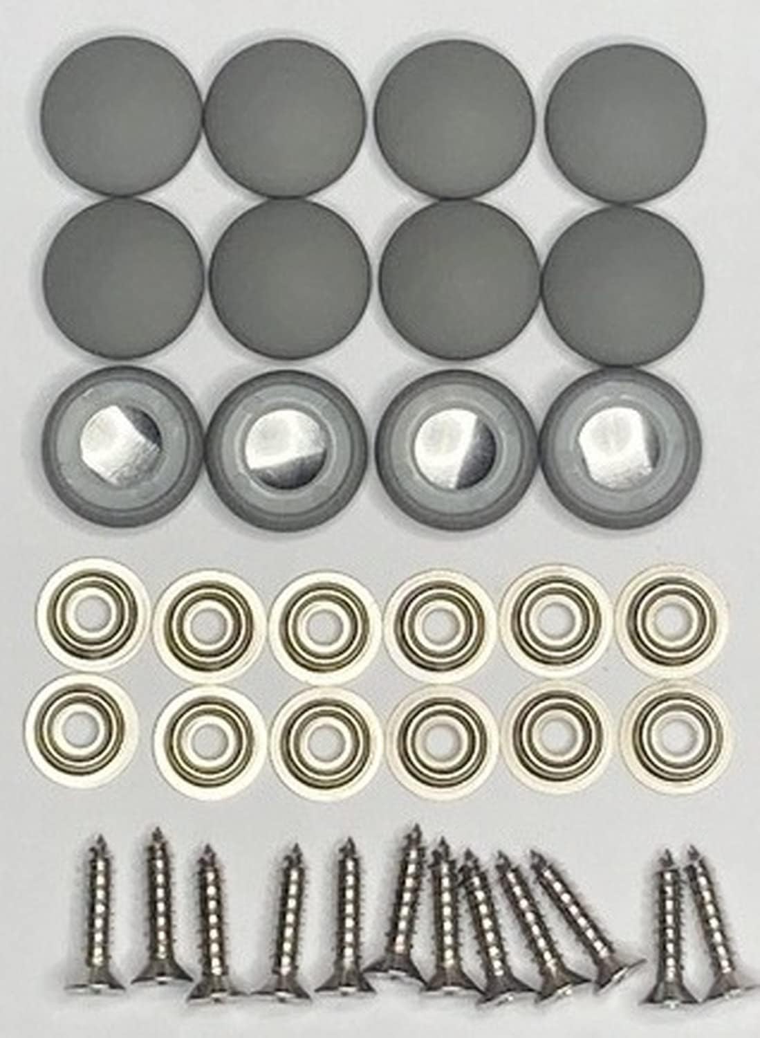 Amazon.com: Set of 12 Dura Snap Upholstery Buttons Parchment Vinyl (#36 ...