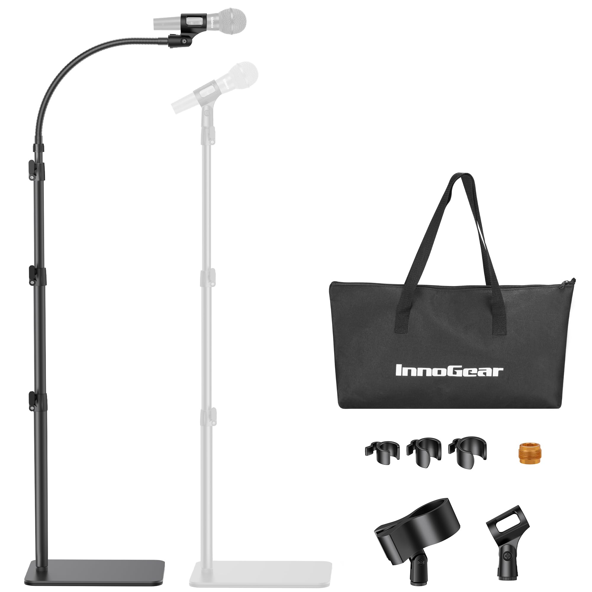 Snapklik.com : InnoGear Microphone Stand, Mic Stand Floor Universal ...