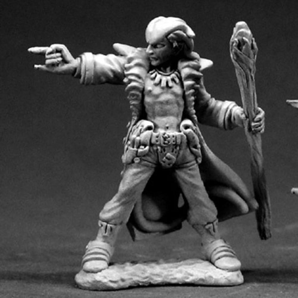 Damien helltainted Wizard rpr 03321por Reaper Miniatures – Yaxa Colombia
