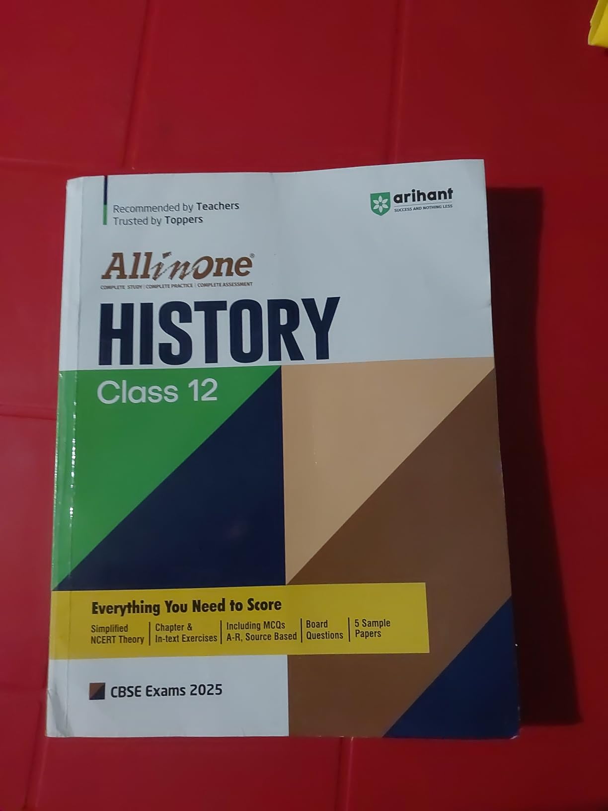 (Old Edition) All In One History 12th Class : Kamlesh Kumar Adhishree ...