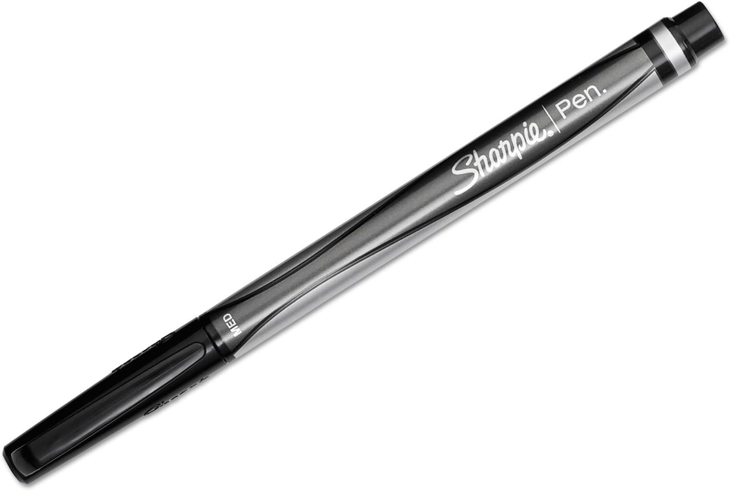 Amazon.com : SHARPIE Pens, Medium Point, Black, Box of 12 : Porous ...