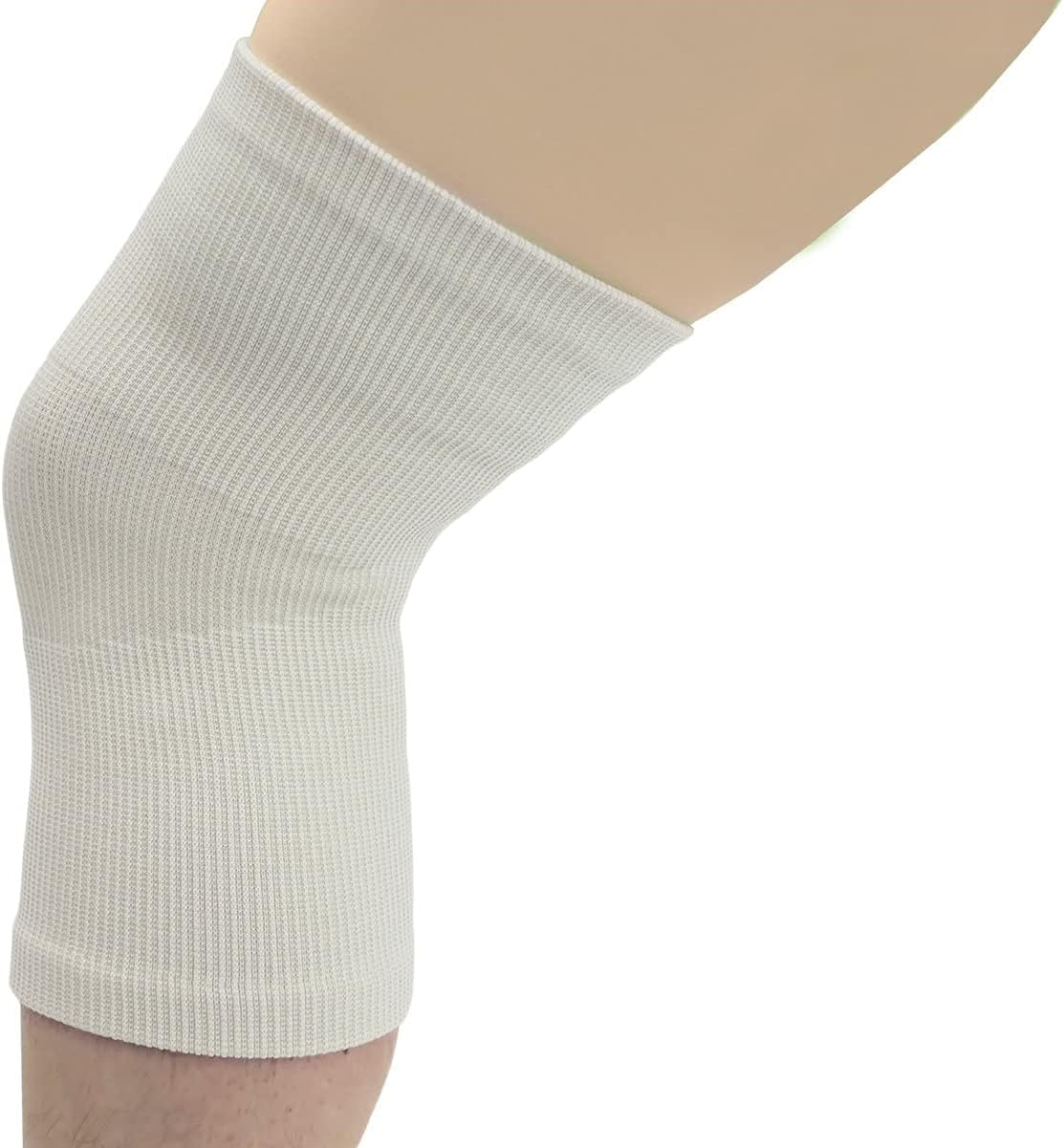 Amazon.com: MAXAR Wool/Elastic Knee Support Brace (Two-Way Stretch, 56% ...