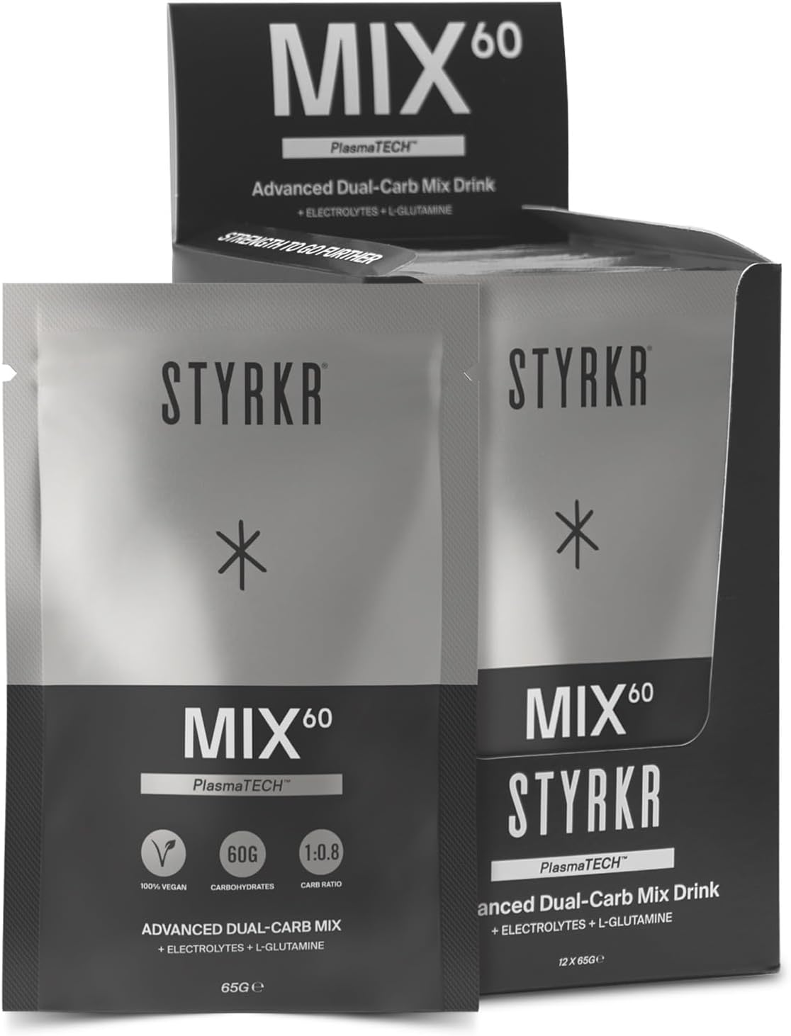 Energy Powder Sachets by Styrkr - Pack of 12 Energy Powder Mix for ...