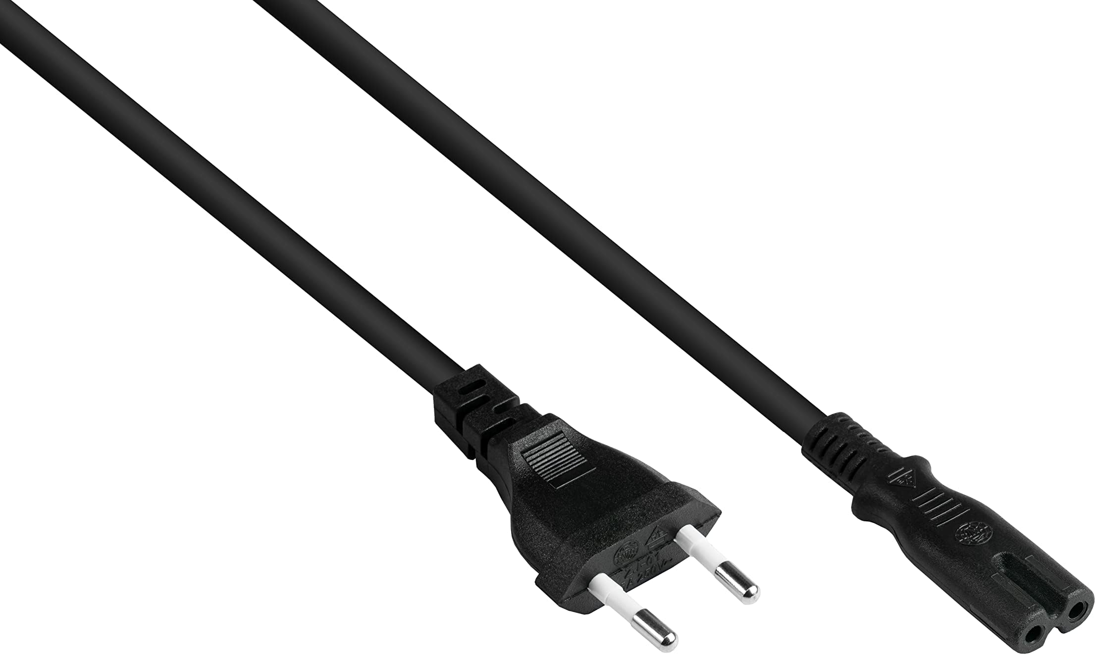Goobay 95038 Câble d'alimentation prise EU type C vers prise double ...