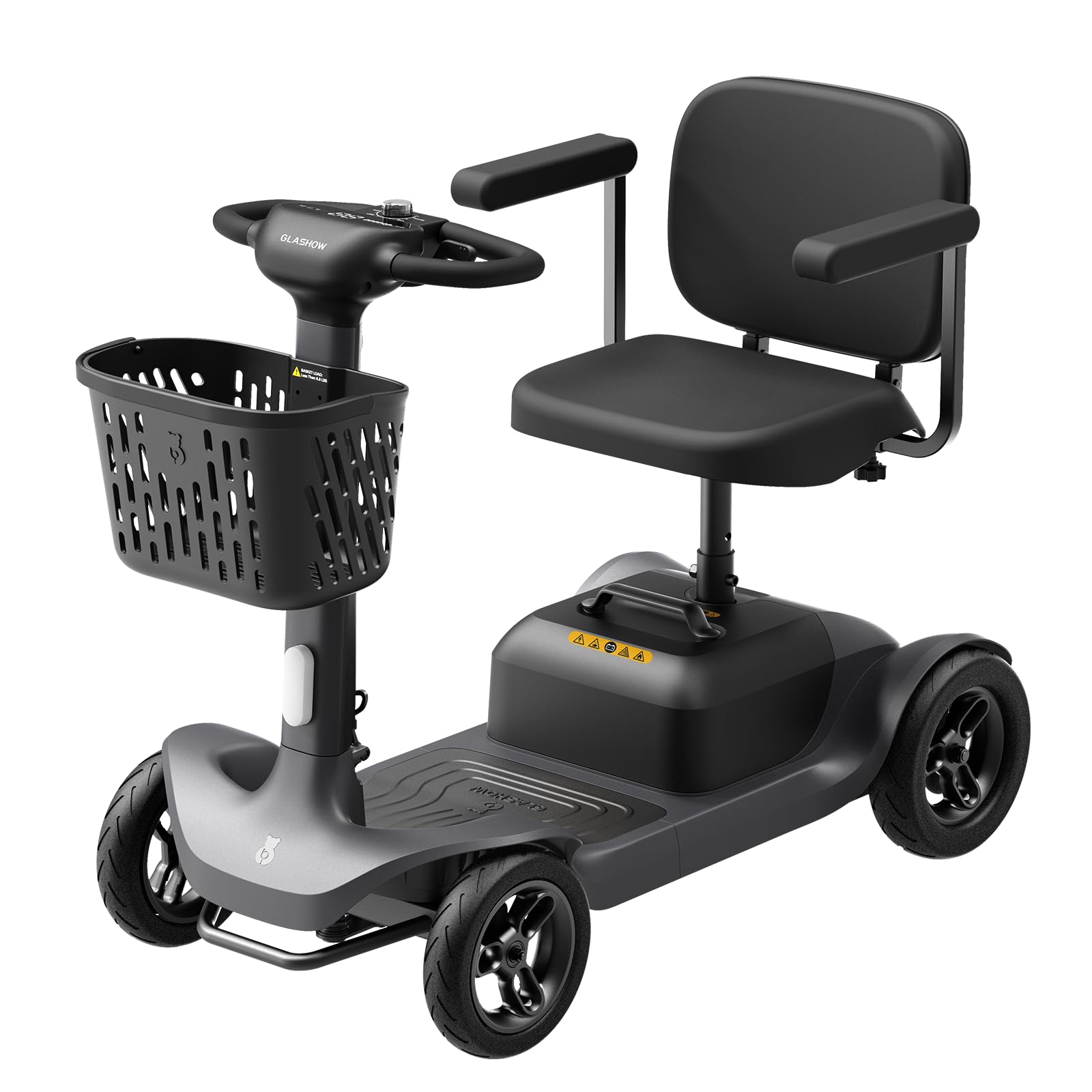 Glashow Mobility Scooter S1M, Powered Mobility Scooter - 20 Miles Range ...