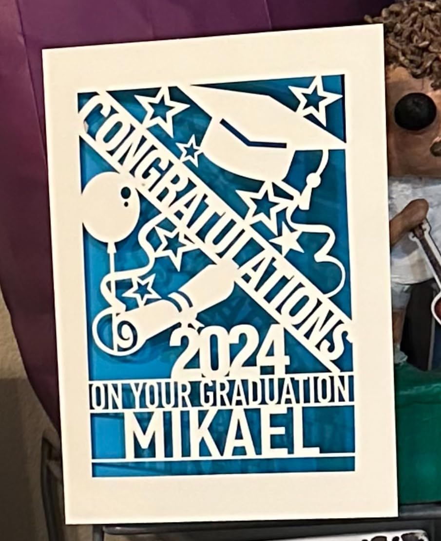 Amazon.com : EDSG Graduation Cards 2024 Personalized Graduation Gifts ...