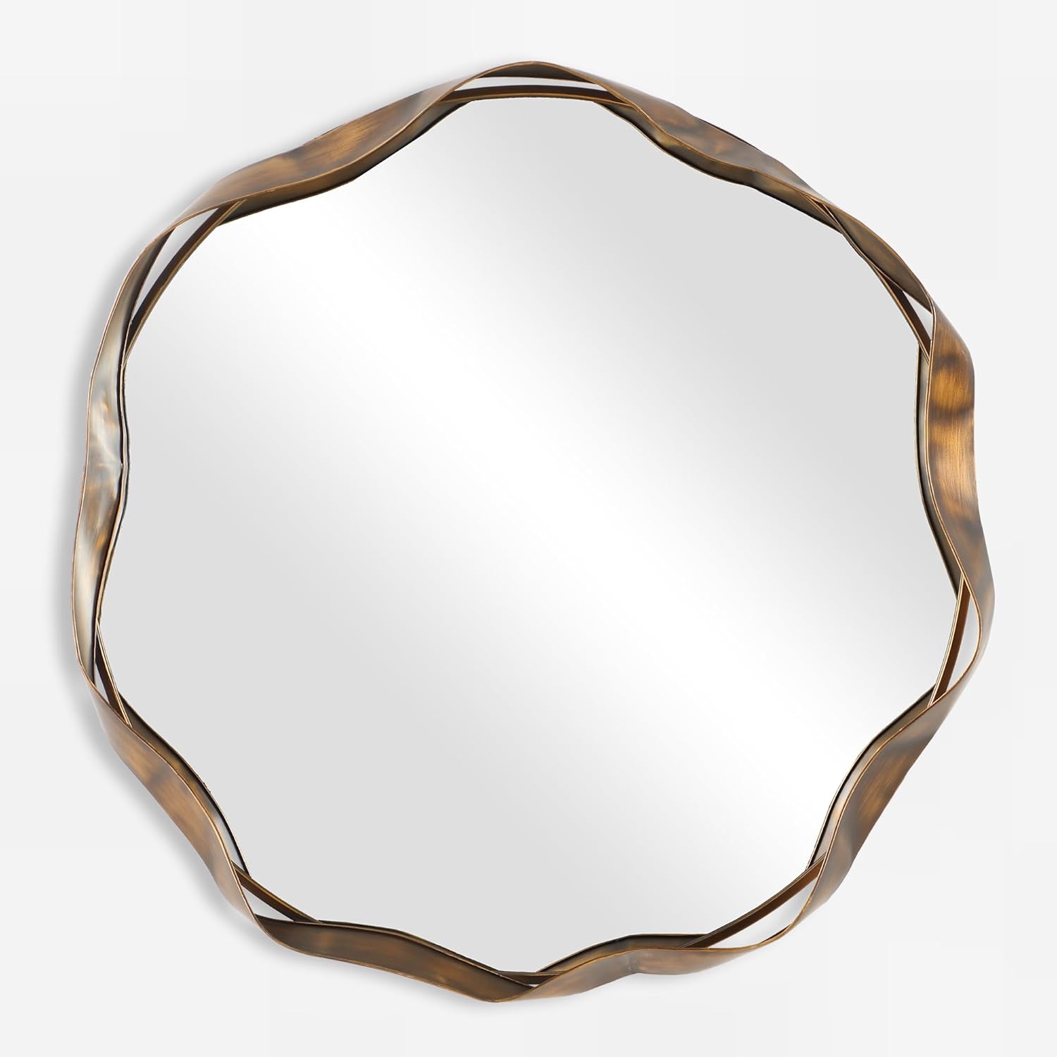 Amazon.com: Uttermost 08225 Catch The Wave - Round Mirror-41 Inches ...