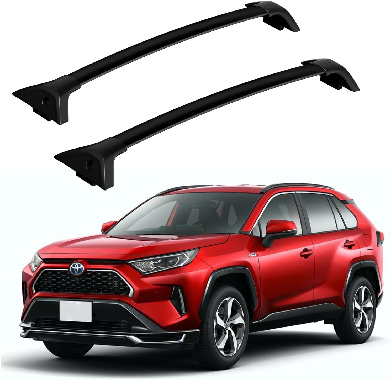 Amazon.com: KAIZONPOT Roof Rack Cross Bars Compatible with RAV4 2019 ...