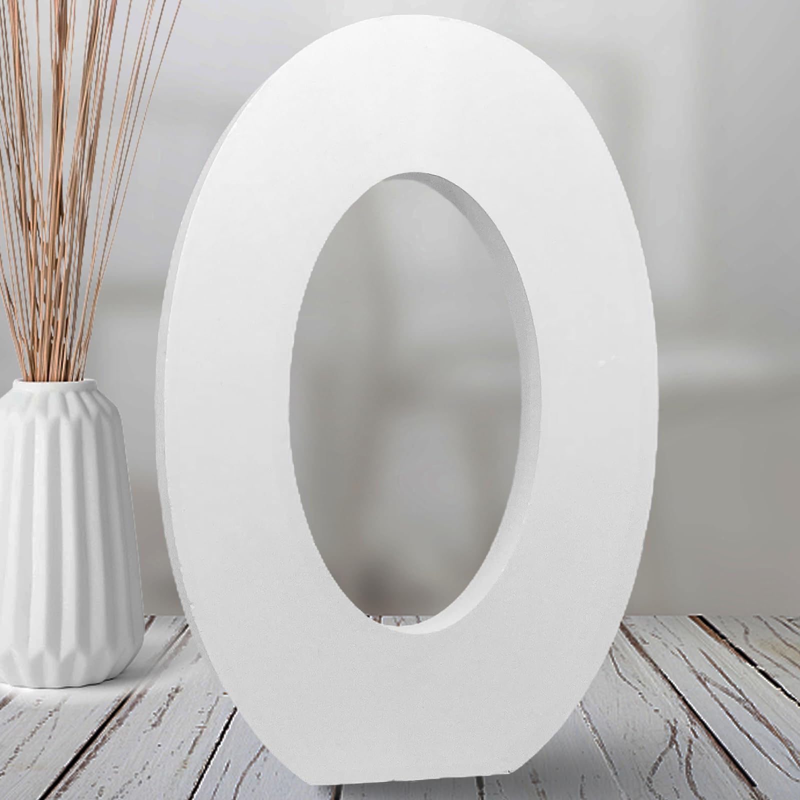Amazon.com: 8 Inch White Wood Numbers, Unfinished Wood Numbers for Wall ...