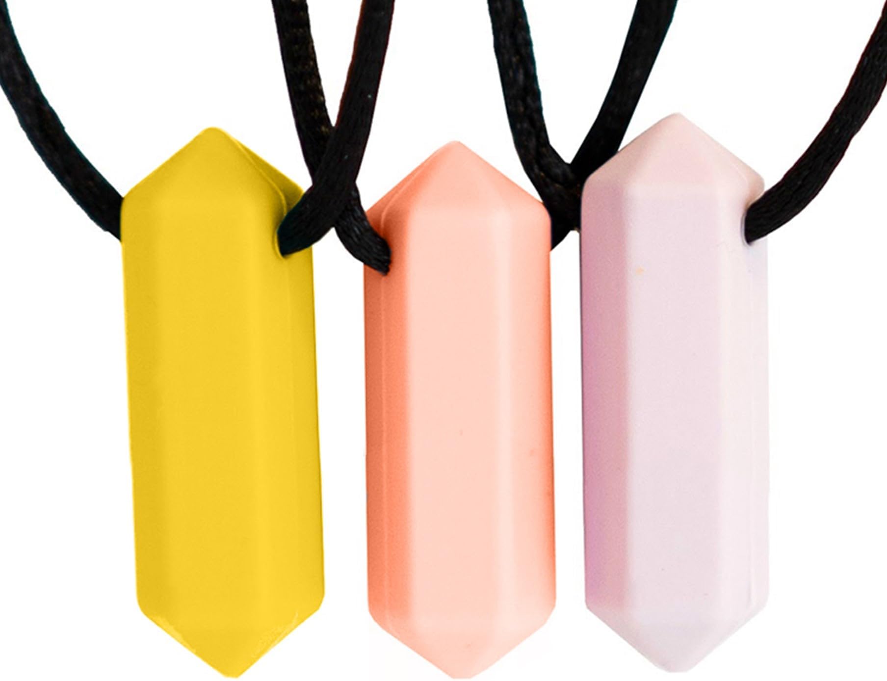 Amazon.com: Sensory Chew Necklace for Kids, Boys and Girls, 5 Pack ...