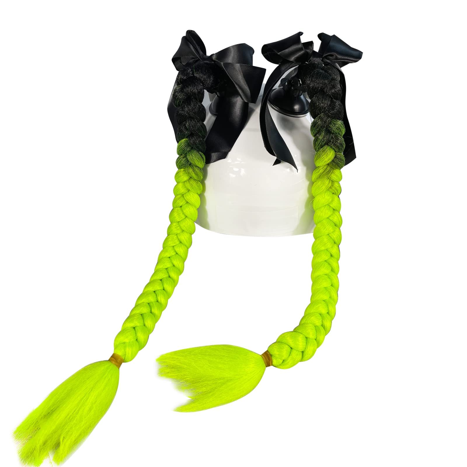 Snapklik.com : HHongJM 2PCS Pigtail Motorcycle Helmet Ponytail Bicycle ...