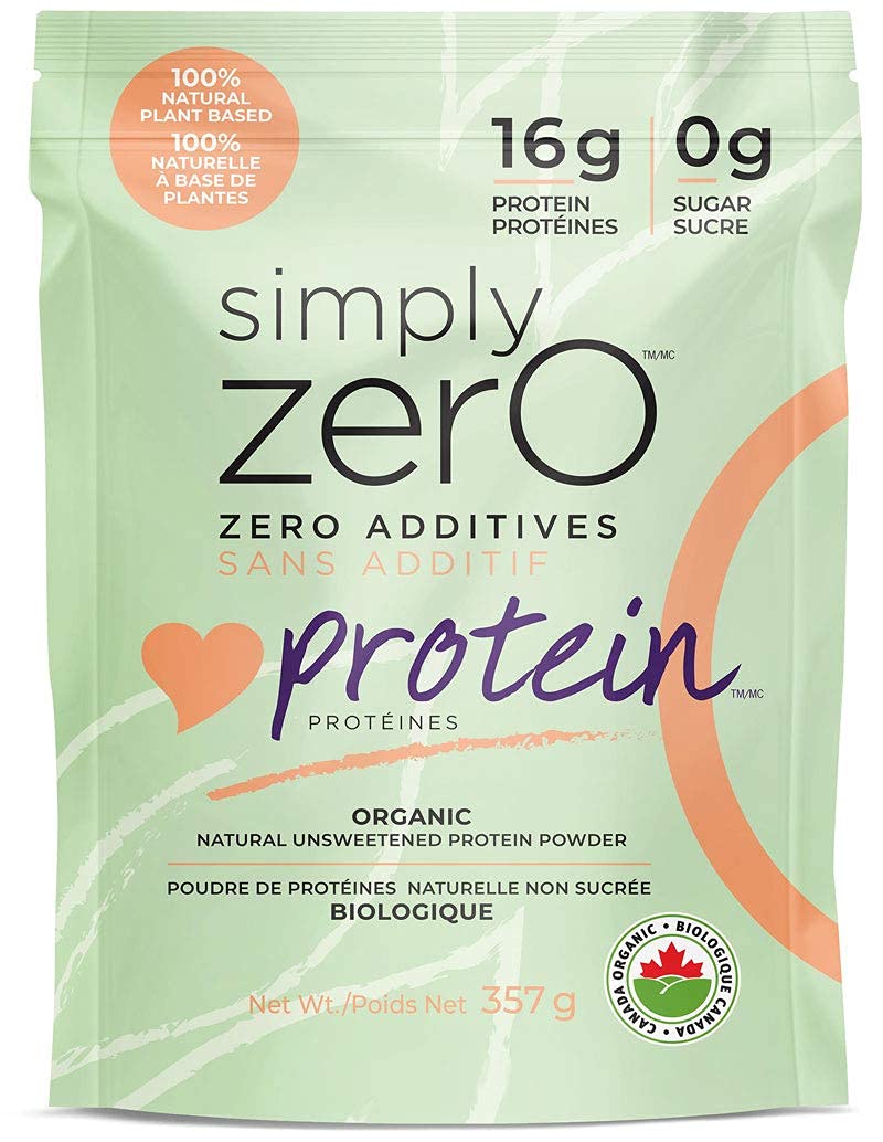 Simply Zero Organic Protein Powder - Premium Plant Based Unsweetened ...