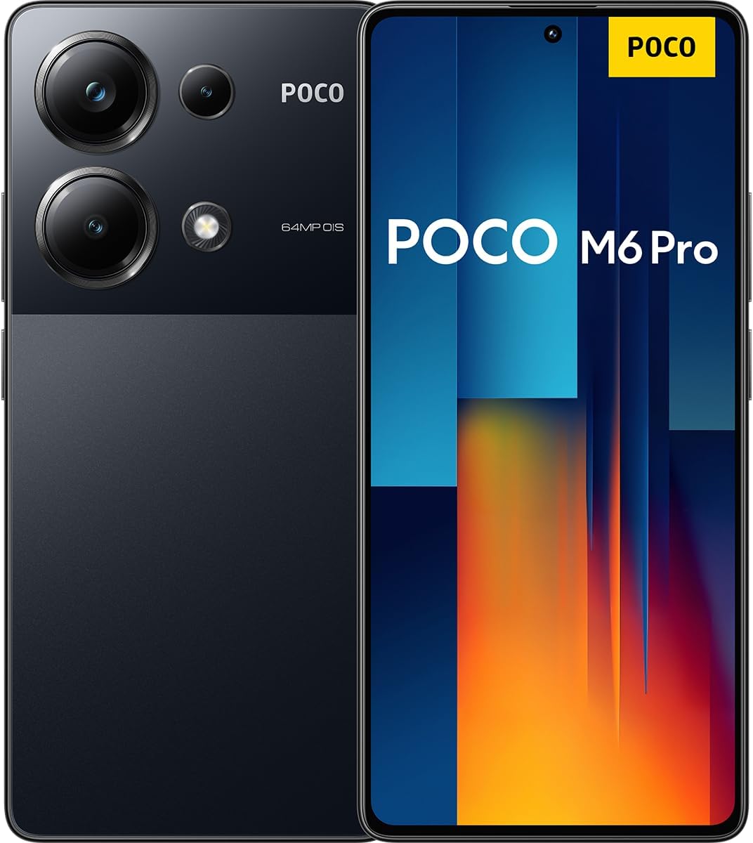 Xiaomi Poco M6 Pro Handy 120Hz 6.67" AMOLED Display, 8+256GB Smartphone ...