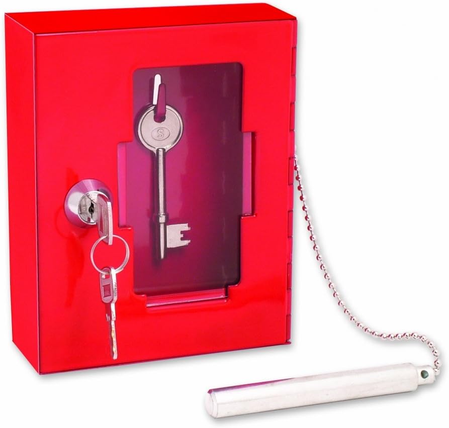 Amazon.com: Sterling EB01 Emergency Key Box, with Brak Glass Hammer ...