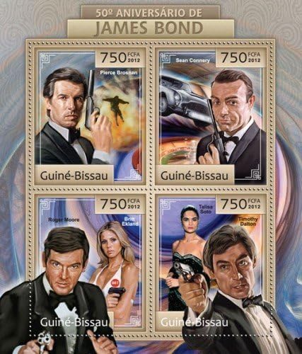 Amazon.com: James Bond 50th Anniversary Collectible Postage Stamps ...